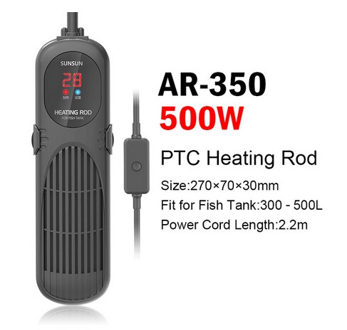 SUNSUN Aquarium Heater Submersible Fish Tank LCD D... – Grandado