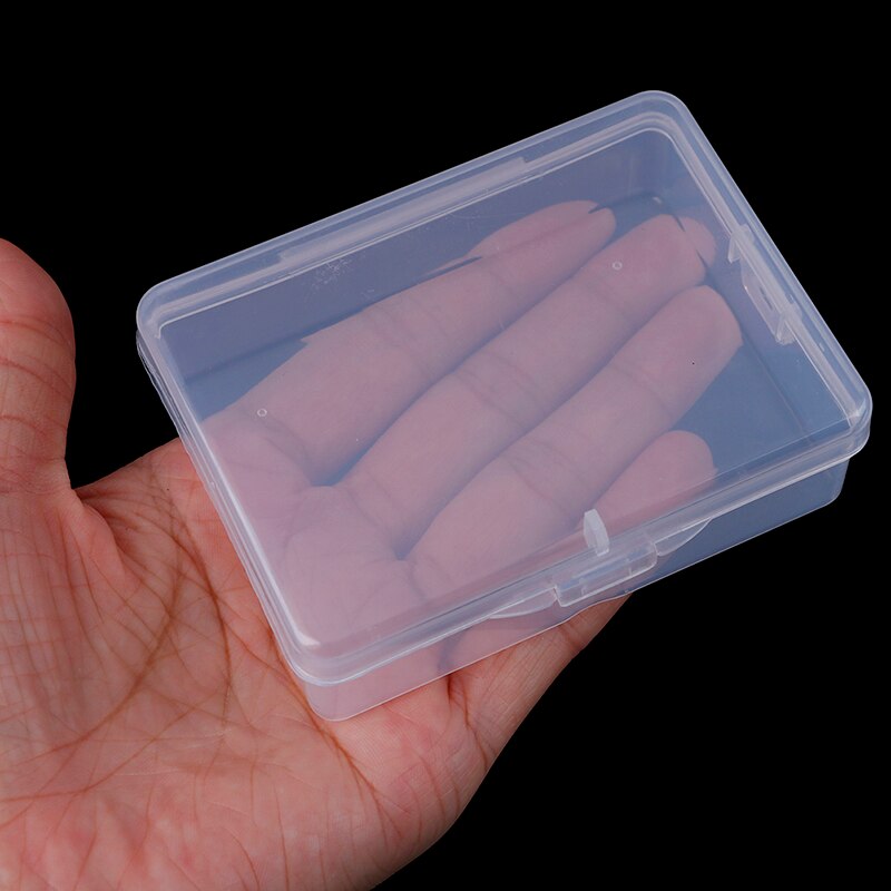 ! Transparent Rectangular Plastic Lock Empty Box S... – Grandado