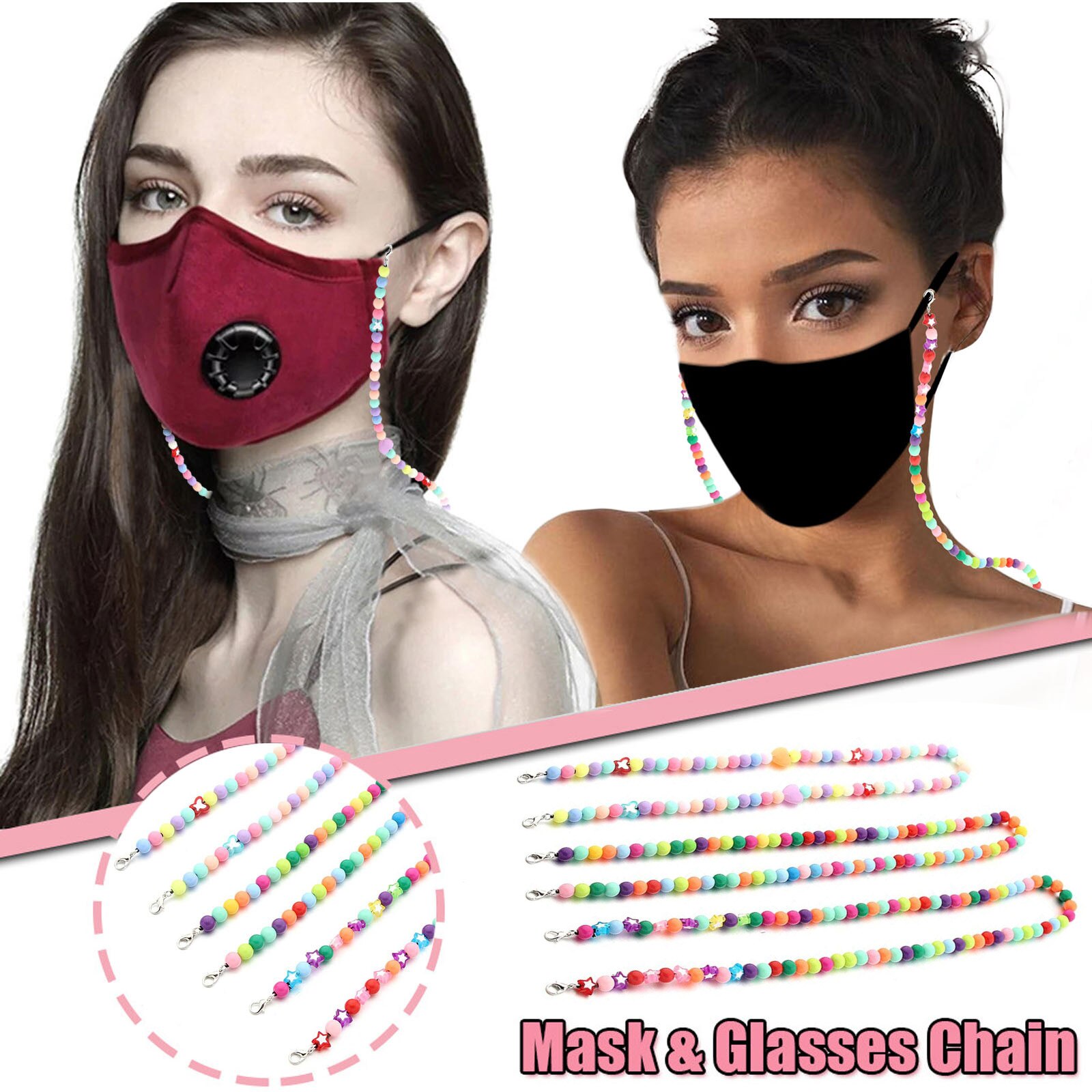 1pc Face Mask Lanyard Handy&Convenient Safety Mask... – Grandado