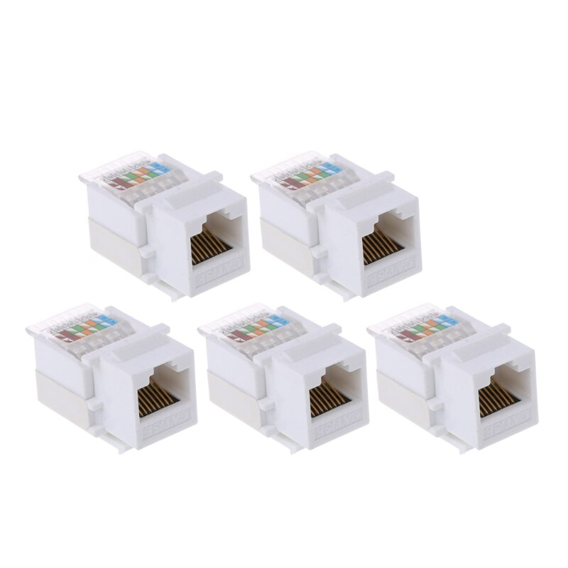 5pcs CAT5E UTP Network Module Tool-free RJ45 Conne... – Grandado