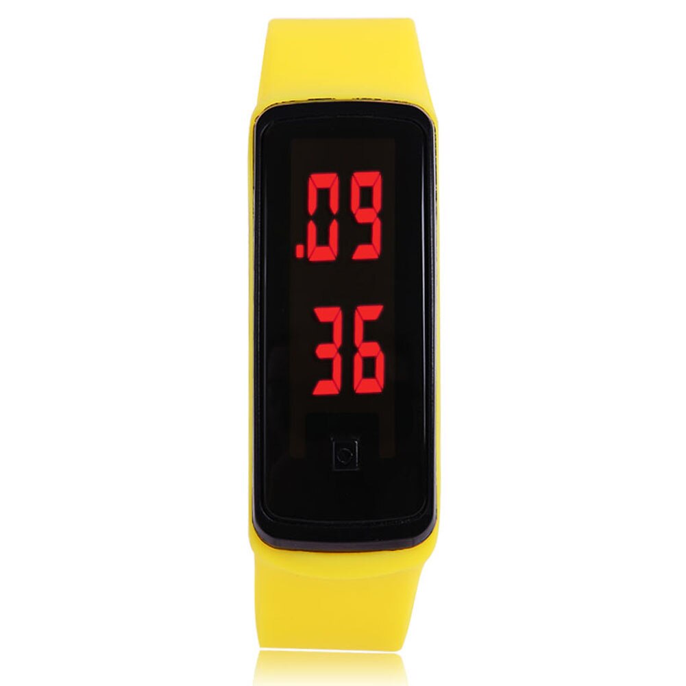 Sport LED Women Watches Candy Color Silicone Rubbe... – Grandado