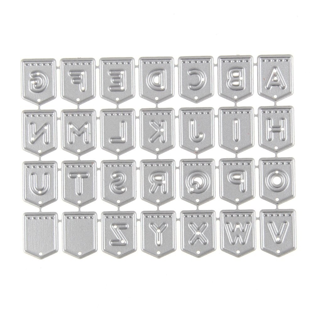 Letter Metal Cutting Dies English Alphabet Frame S... – Vicedeal