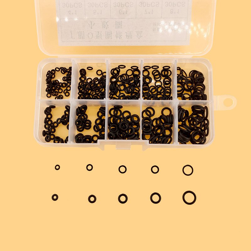 250 Stks/doos Nbr Seal Ring Kit Dikte 1Mm 1.5Mm Ni... – Vicedeal