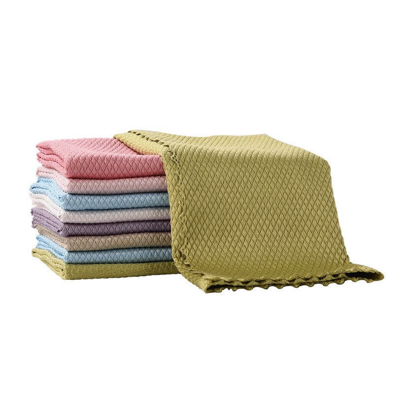 Household Cleaning Products Cloth Fish Scale Rag f... – Grandado
