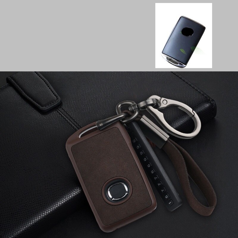 Plastic+Leather Car Key Case Cover For Mazda 3 Ale... – Grandado