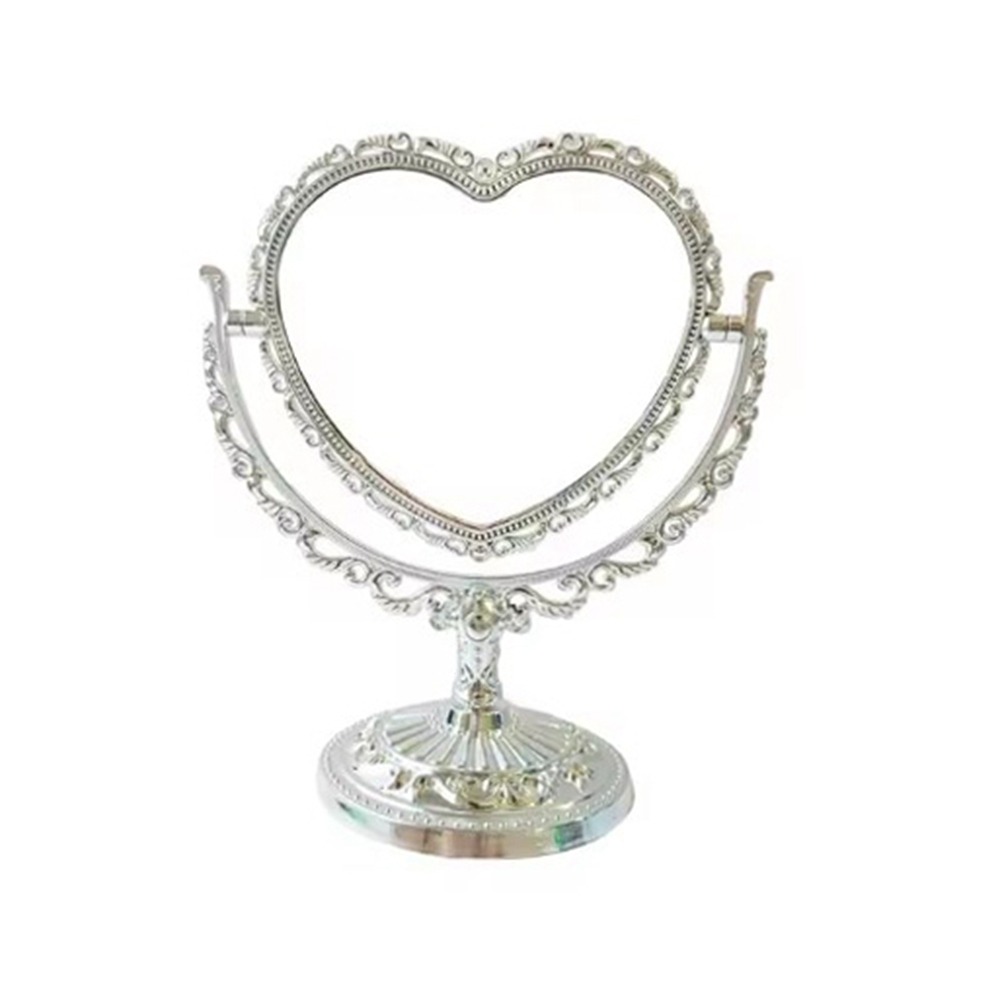 Double-sided Rotation Makeup Mirror With Frame Hig... – Vicedeal