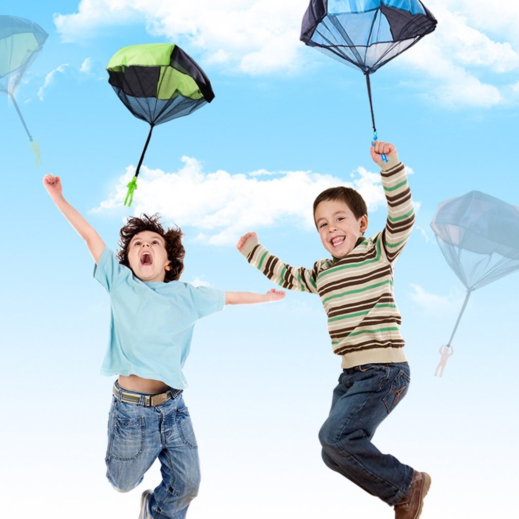 Durable Safe Parachute Kids Hand Throw Parachute T... – Grandado