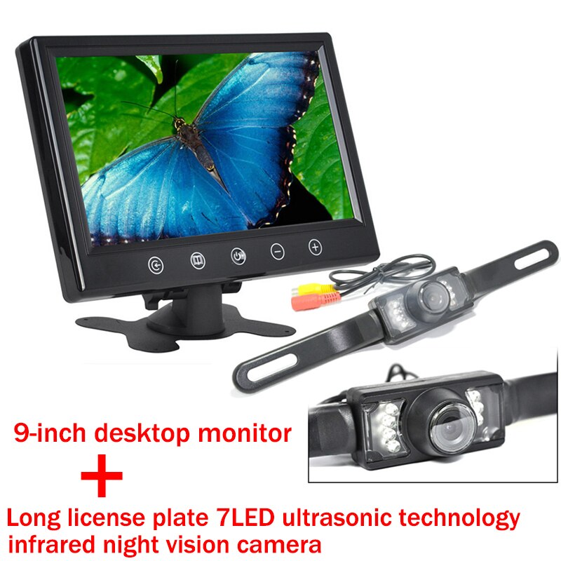 9 Inch Tft Scherm Auto Monitor Met Draadloze Lange... – Vicedeal