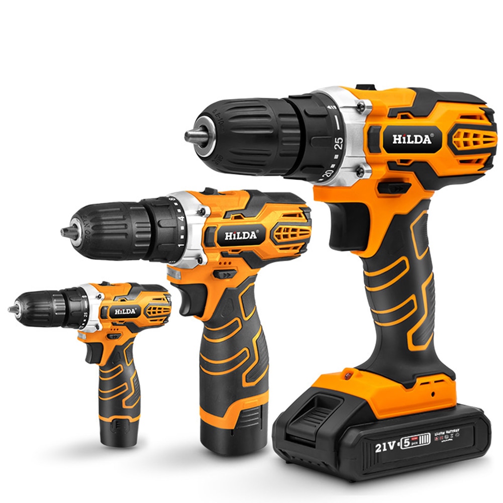 12V 16V 20V Cordless Drill Electric Screwdriver Ha... – Vicedeal