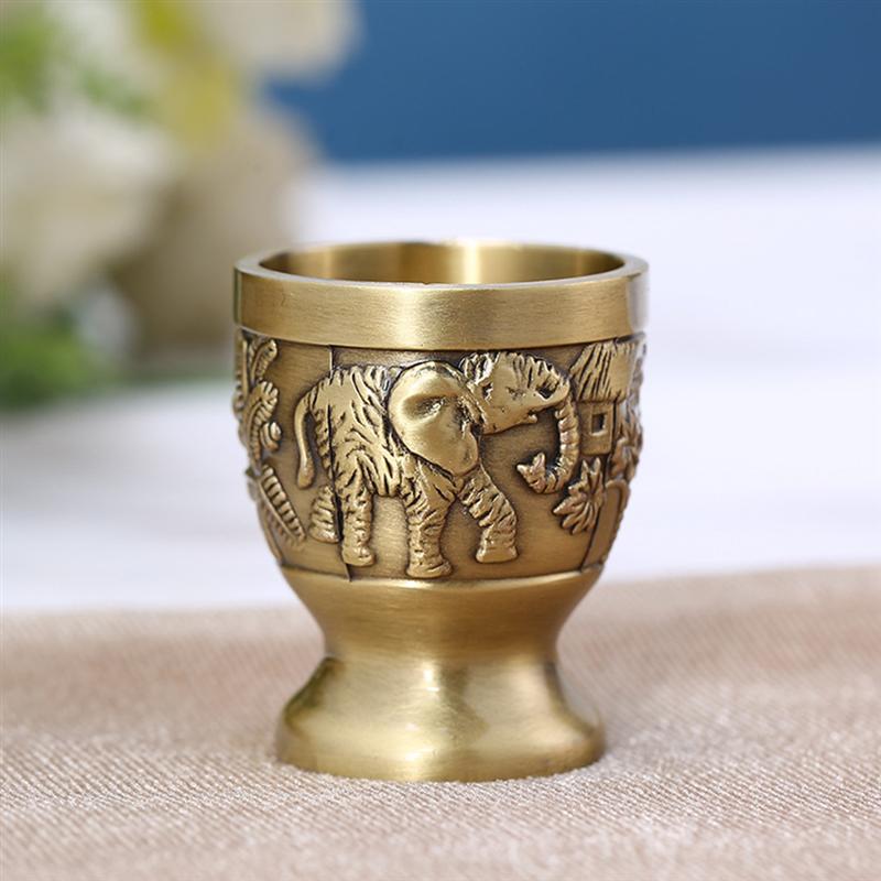 1Pc Vintage Whiskey Shot Glass Animal Embossed Win... – Grandado