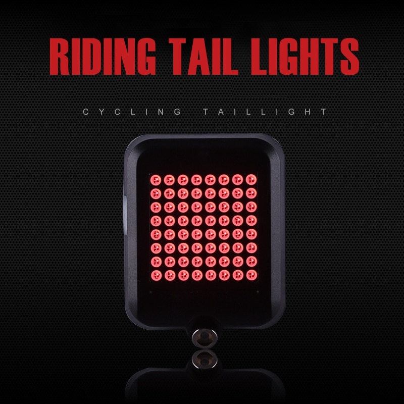 Usb Oplaadbare Fiets Achterlicht, 80 Lumen 64 Led ... – Vicedeal