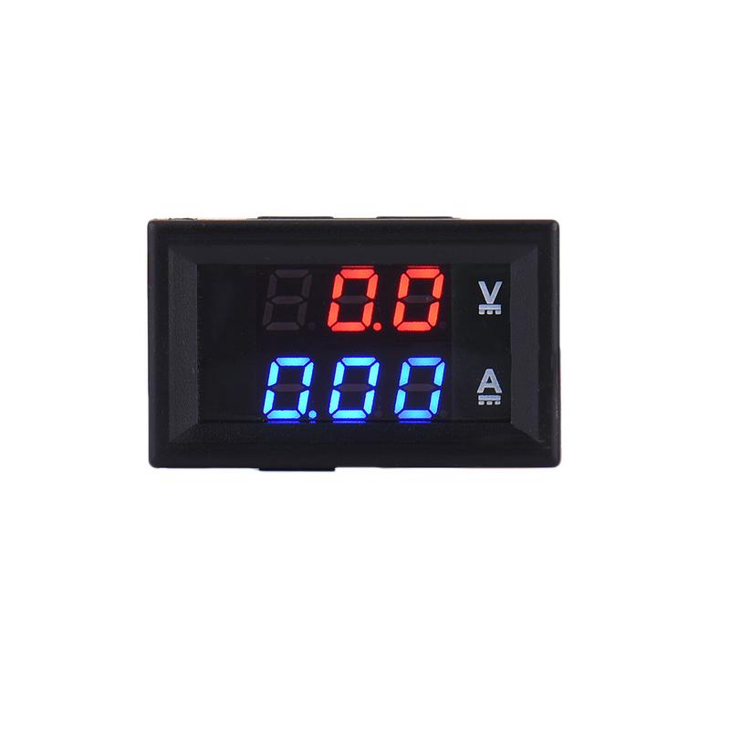 LED DC Dual LED Digital Current Voltmeter Ammeter ... – Grandado