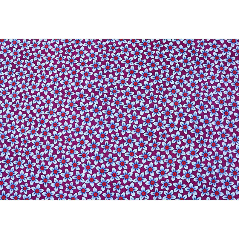 Flower Series Printed Soft Pure Polyester African ... – Grandado