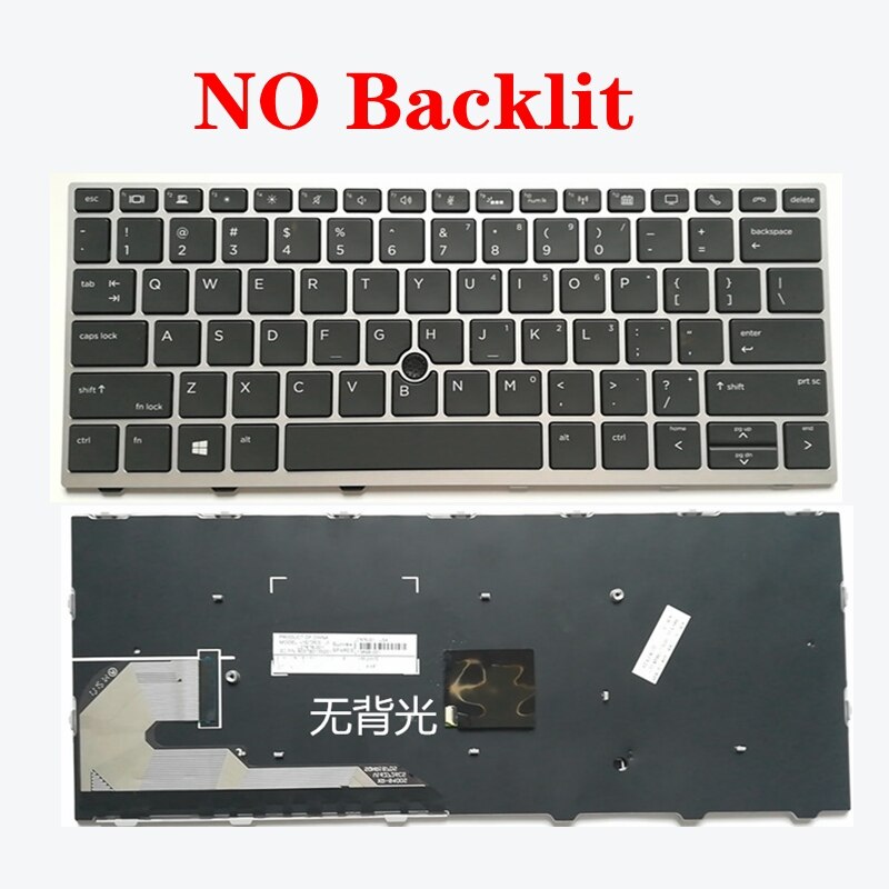 US Backlit Keyboard FOR HP Elitebook 730 g5 735 G5... – Grandado
