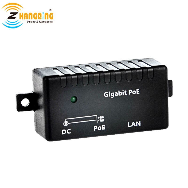 802.3af Gigabit Poe Injector 24V 48V Passieve Poe ... – Vicedeal