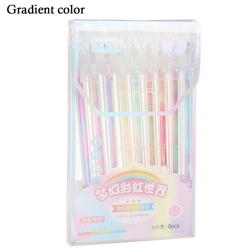 9Pcs Dubbele Lijn Pen Multicolor Magic Overzicht M... – Grandado