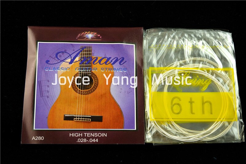 1 Set of Aman A280 Clear Nylon Classical Guitar St... – Grandado