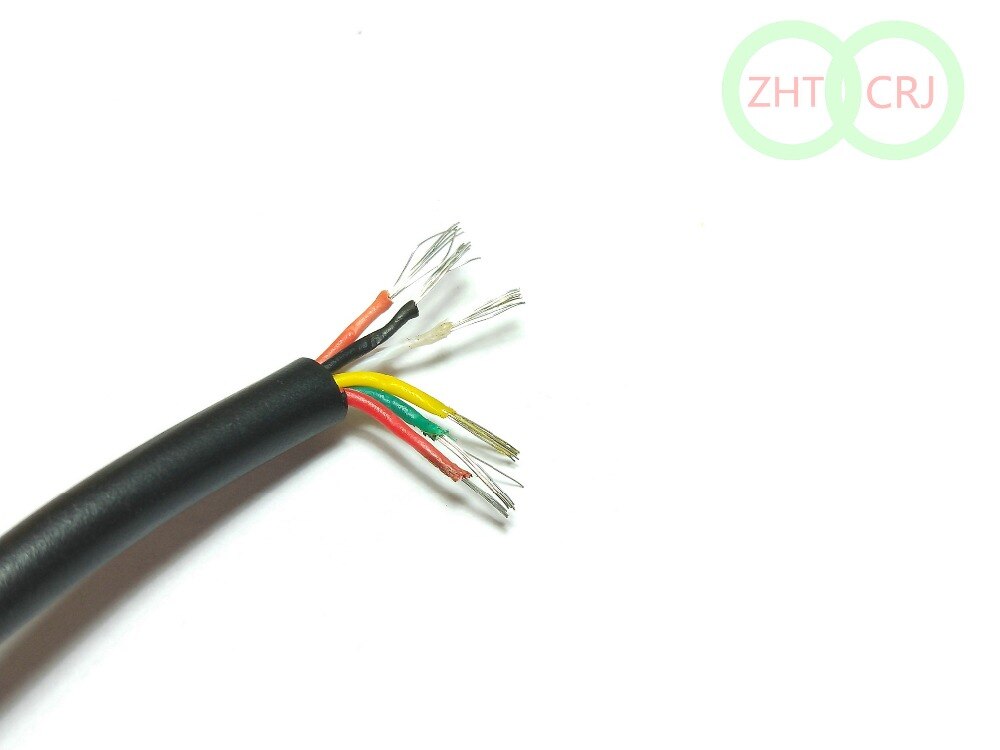 1 Reel 10M KABEL, 28AWG, 6 CORE, PVC Kabel 300V 80... – Grandado