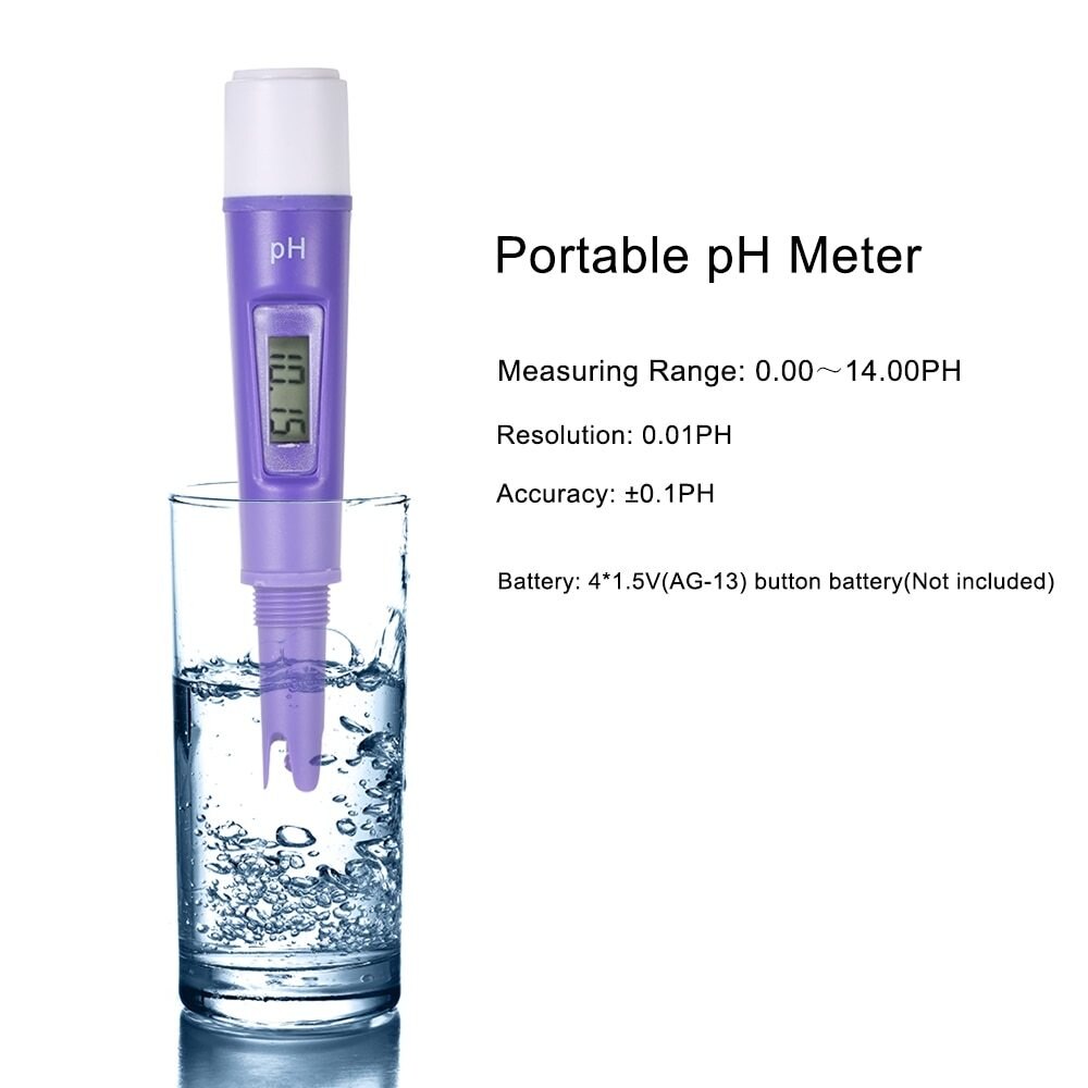 Portable ATC PH Meter For Water Tester Waterproof ... – Grandado
