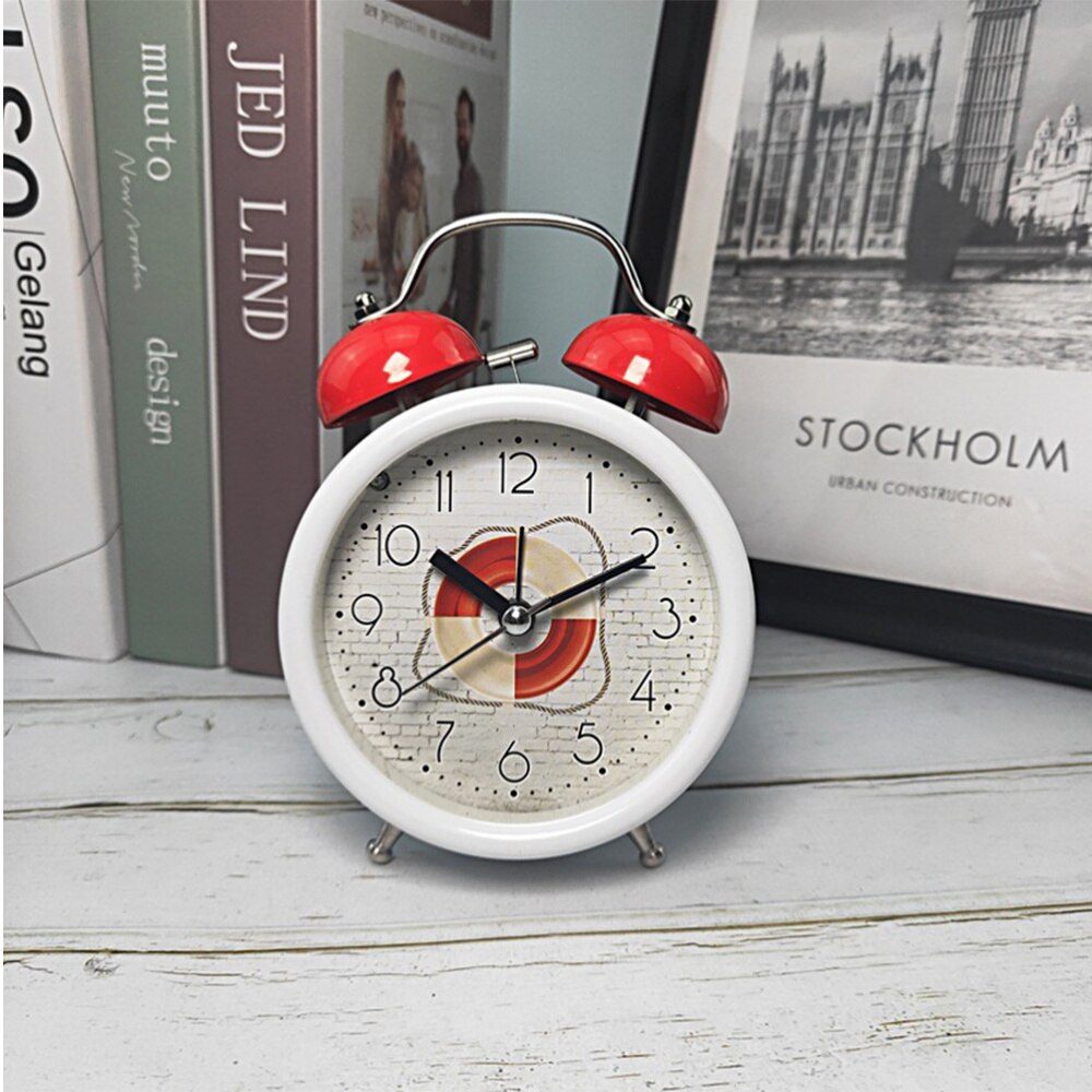 1PC Fresh Alarm Clock Simple Bedroom Desk Clock Me... – Grandado