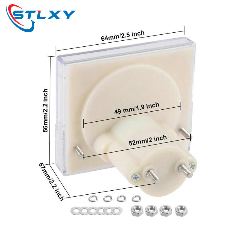 85C1-A DC analog ammeter panel instrument 1A 2A 3A... – Vicedeal