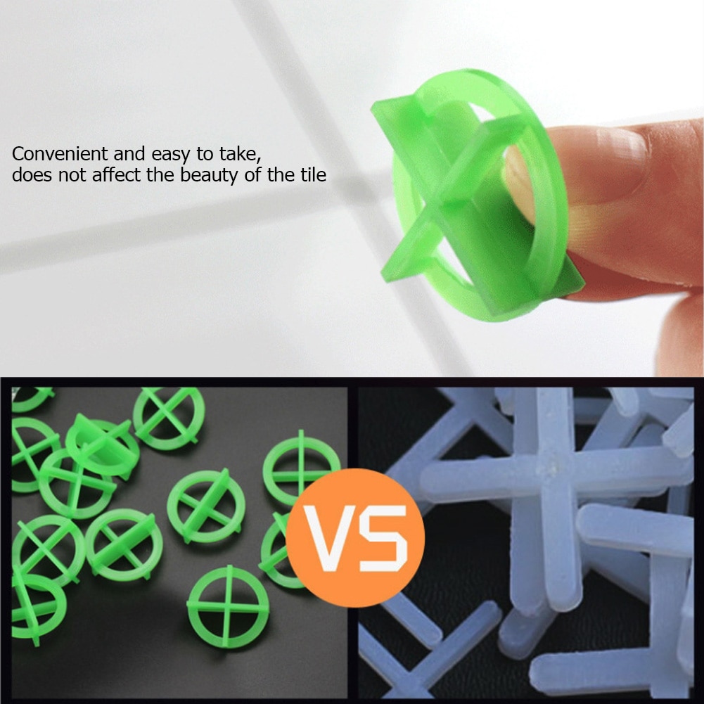 100Pcs Tegel Uitlijning Cross Verwijderbare Tegel ... – Grandado