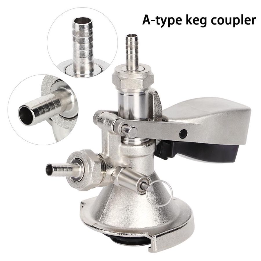 Keg Coupler A Type Keg Coupler Stainless Steel Bee... – Vicedeal