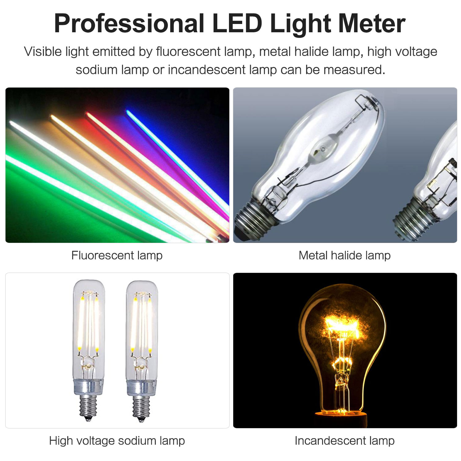 SMART SENSOR ST6813 Handheld Luminometer LCD Color... – Grandado