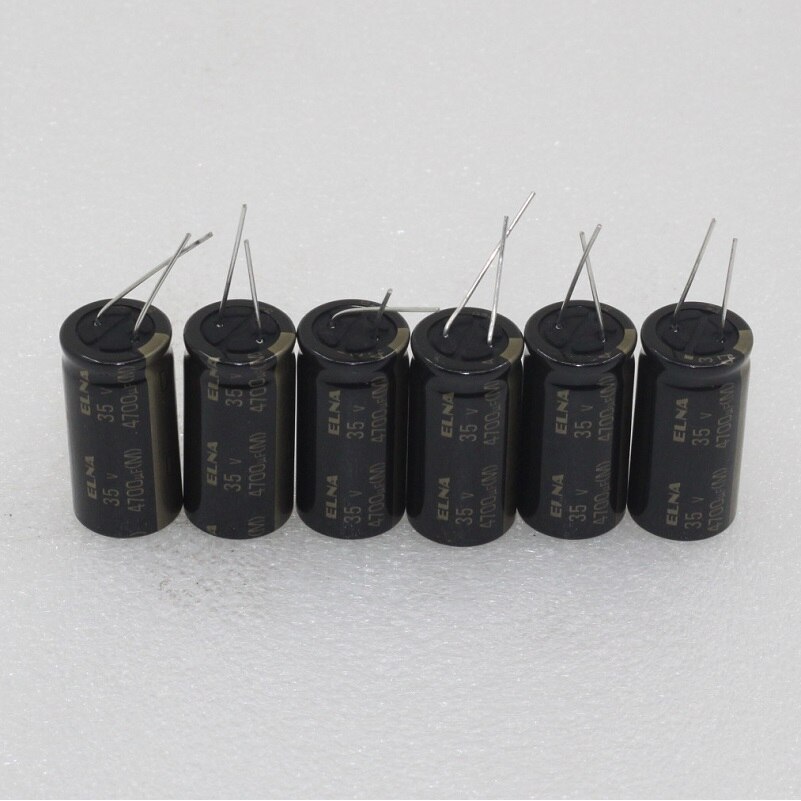 In-line Capacitor ELNA RA3 Audio Electrolysis 4700... – Grandado
