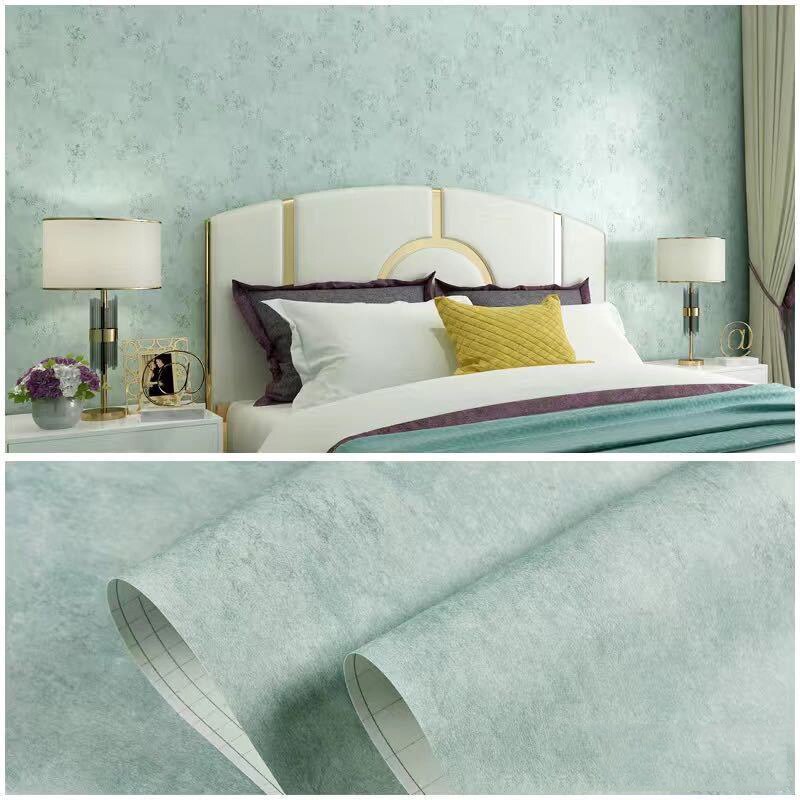 Bedroom Self-adhesive Wallpaper Non-woven Fabric A... – Grandado