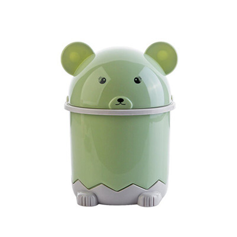 Desktop Waste Bins Trumpet Desktops Mini Covered K... – Grandado