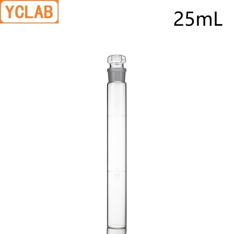 YCLAB 25mL Glass Colorimetric Tube with stopper Ne... – Vicedeal