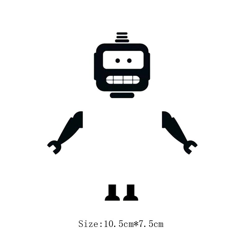Robot Switch Sticker Boys Room DIY Vinyl Home Deco... – Grandado