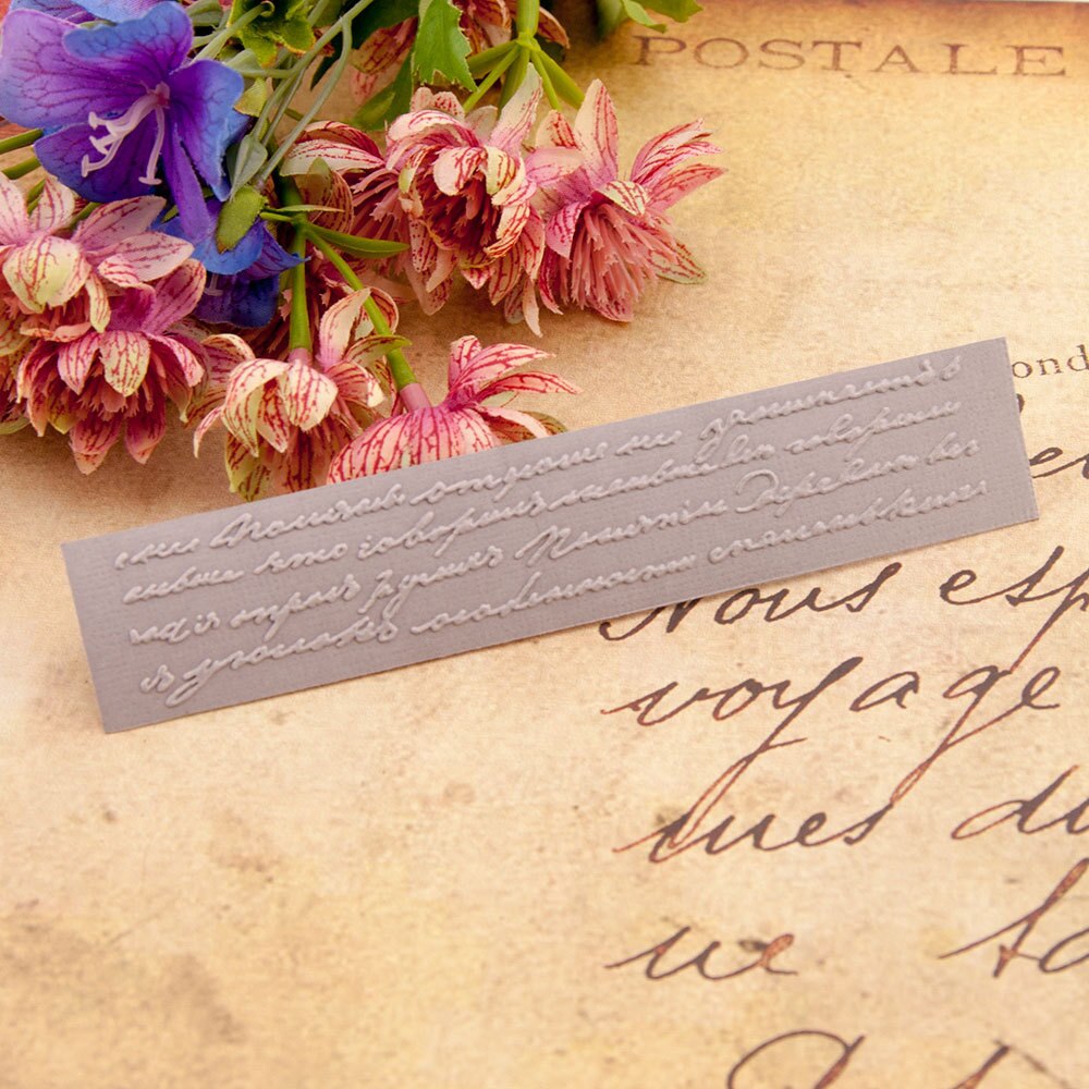 alphabet letters Embossing Folders for Papers Phot... – Grandado