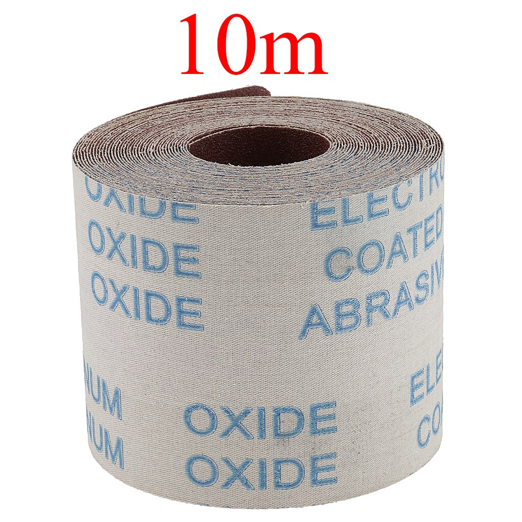 10mx100mm 120 Grit Emery Cloth Waterproof Sanding ... – Grandado