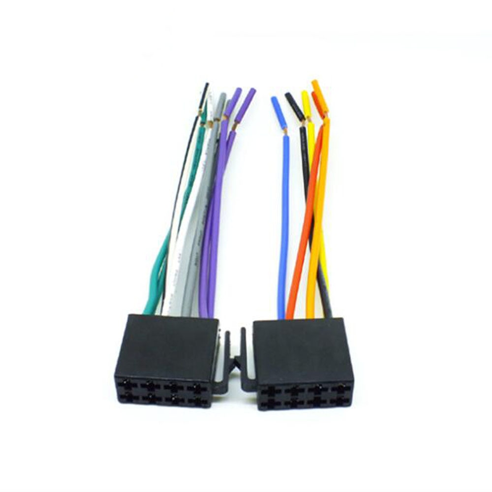 Car male ISO Radio Wire Wiring Harness Adapter Con... – Vicedeal