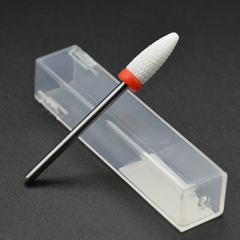 1pcs Fine Toothing Ceramic Flame bit nail drill Bi... – Vicedeal