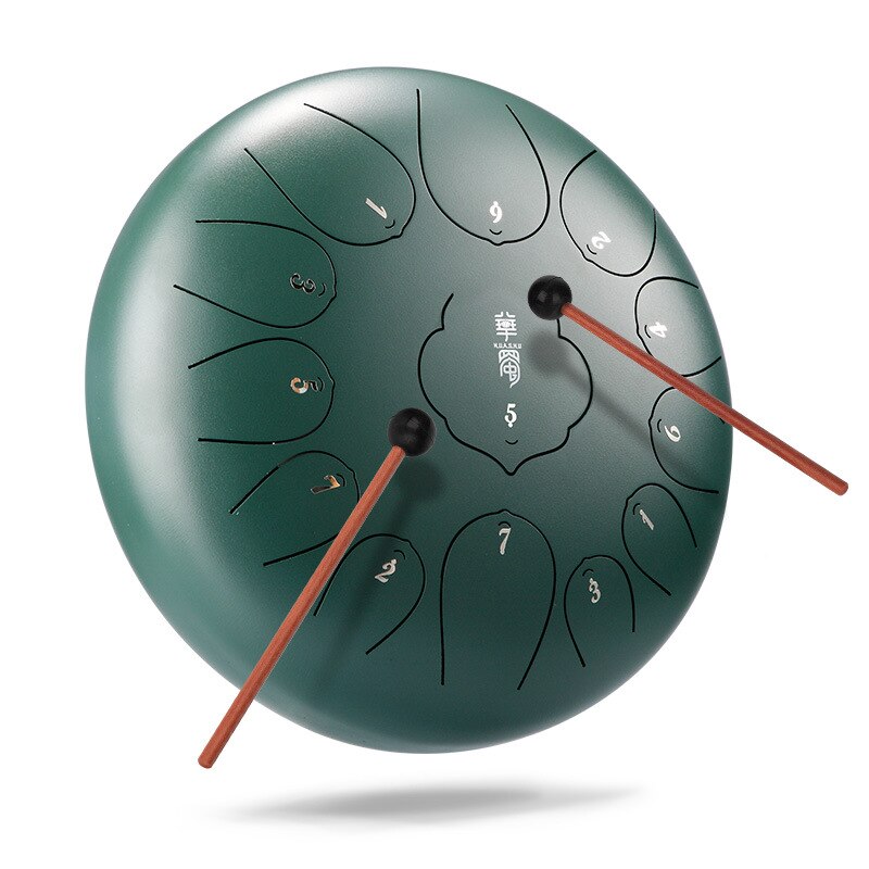 6 Inch Steel Tongue Drum 8 Tune Hand Pan Drum Tank... – Vicedeal