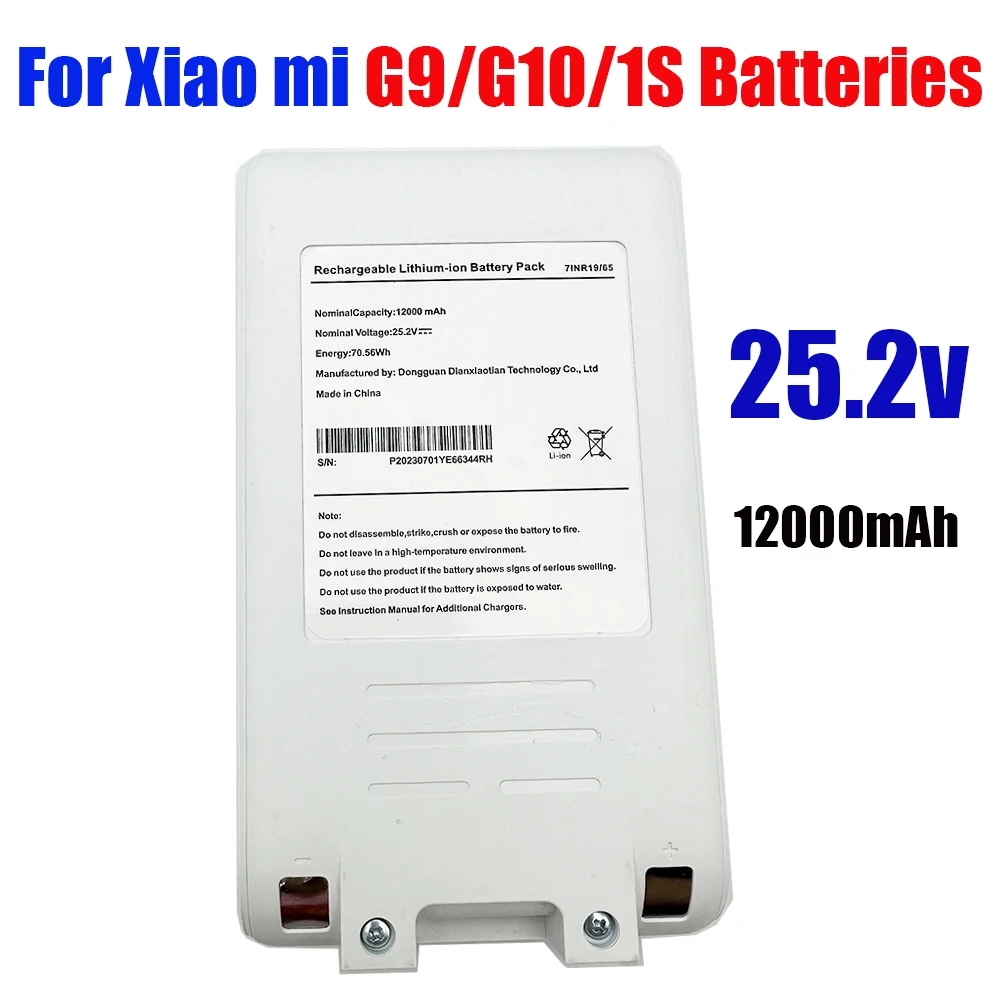 25.2V Rechargeable lithium ion Battery Pack 12000m... – Vicedeal