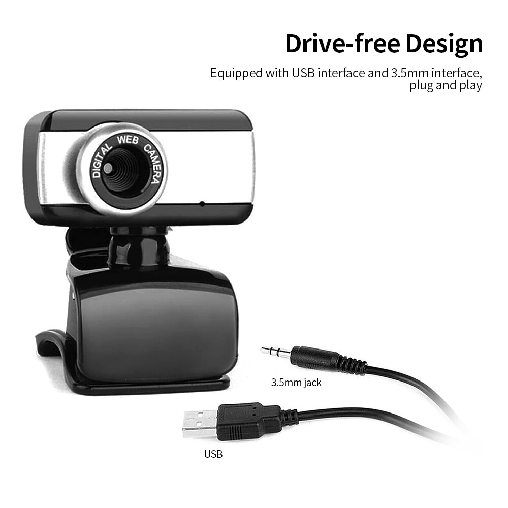 Usb Computer 480P Camera Handmatige Focus Web Came... – Vicedeal