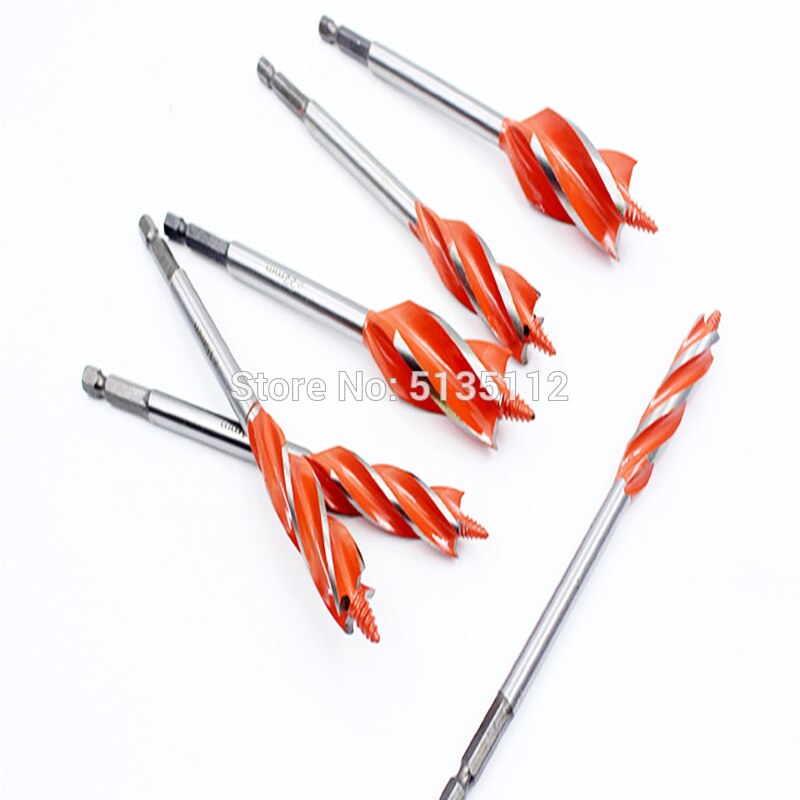 Four-Slot Four-Blade Drill Bit Door Lock Hole Open... – Vicedeal