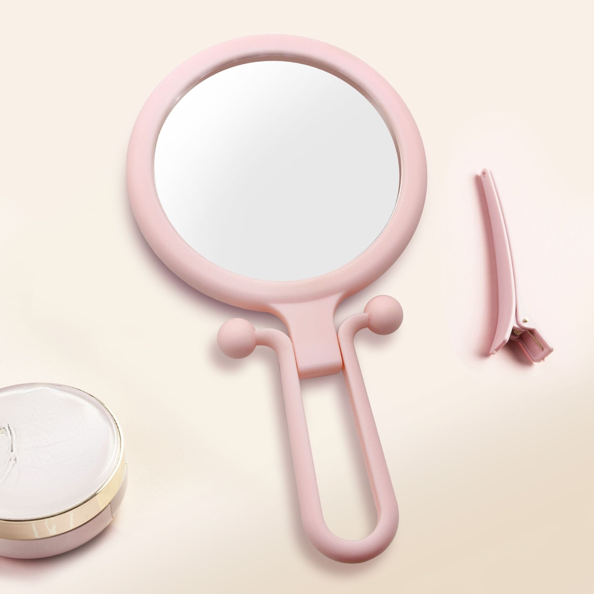 2X mirror Magnifying Makeup Mirror Handheld Makeup... – Grandado