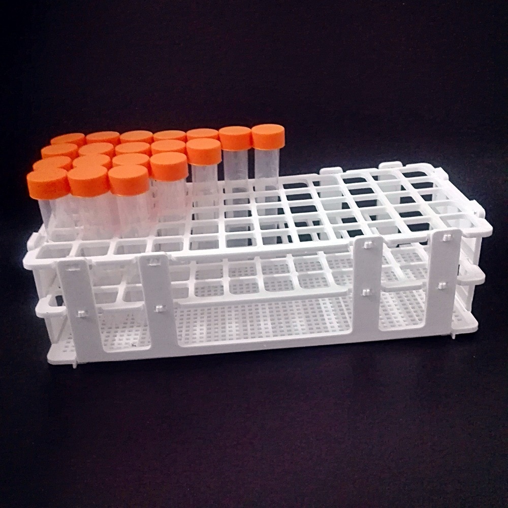 Plastic Test Tube Rack for 16mm*60 Wells, White,De... – Grandado