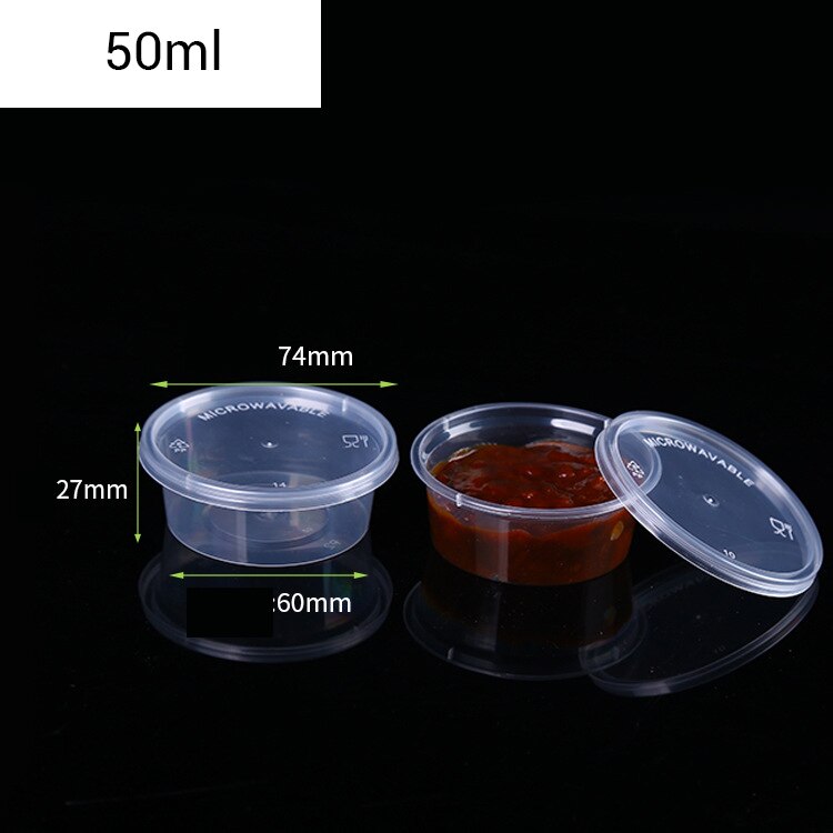 10PCS/Lot Plastic Jars For Slimes 25/40/100ml Capa... – Grandado