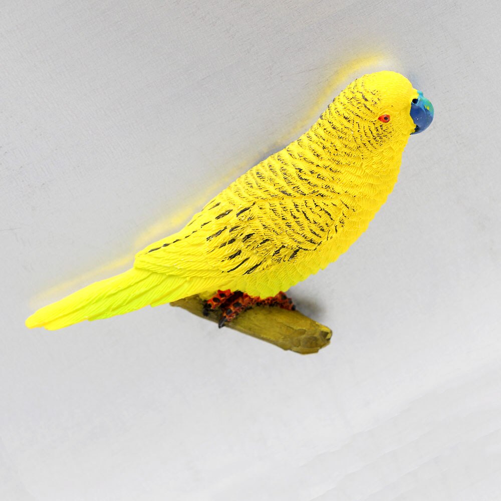 Simulation of parrot fridge magnet bird 3D magneti... – Grandado