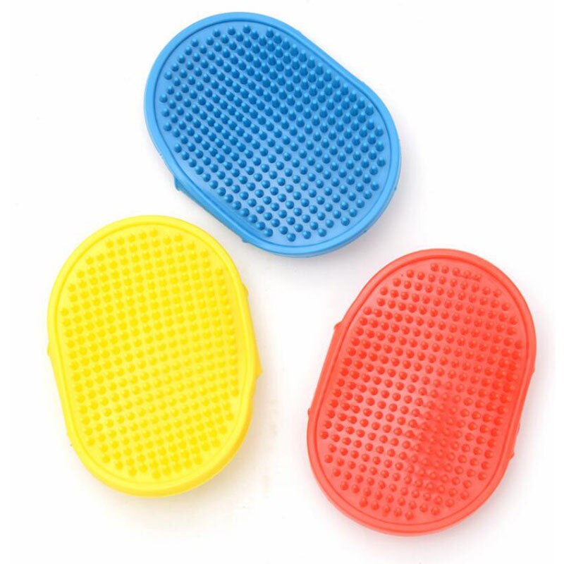 Rubber Hair Grooming Bath Brush Massage Tool Pet M... – Grandado
