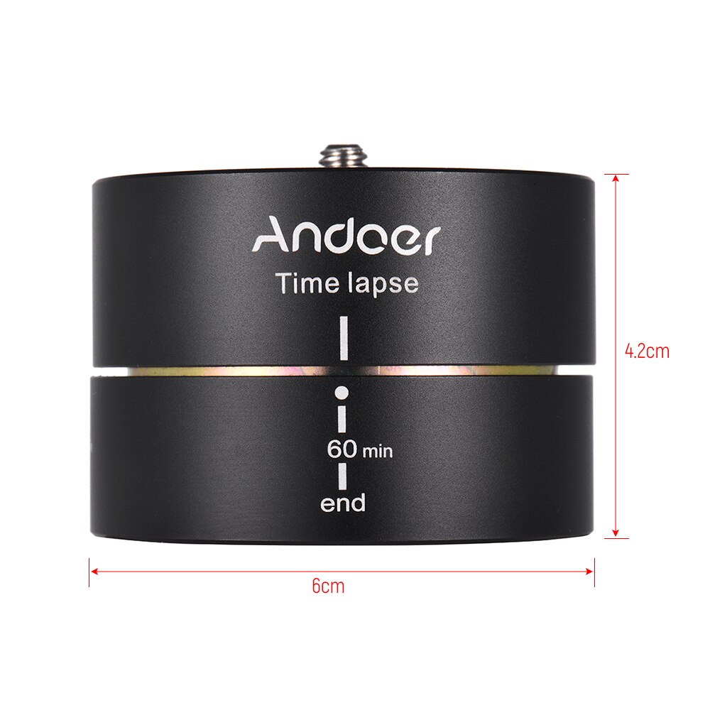 Andoer 60 Minutes 360 Degrees Panning Auto Rotatio... – Grandado