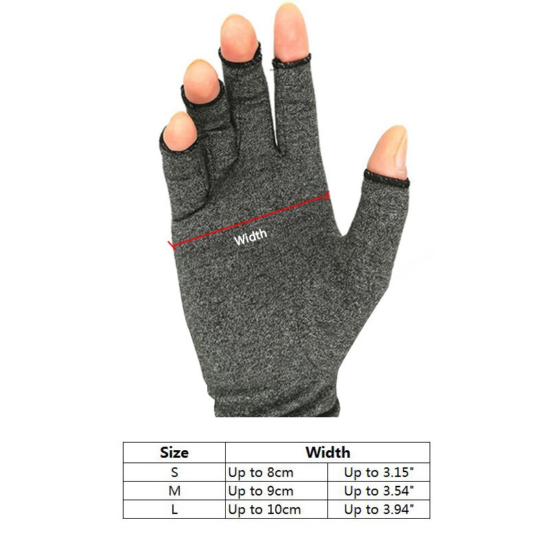 Therapy Arthritis Hand Compression Gloves Fingerle... – Grandado