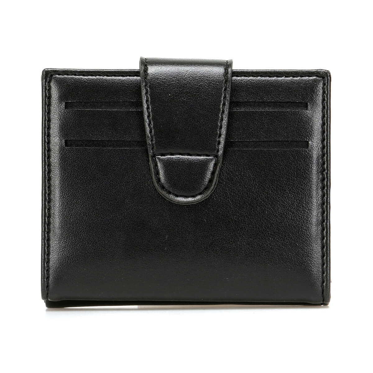 FLO MVZY2304 Black Men Card Wallet Garamond – Vicedeal