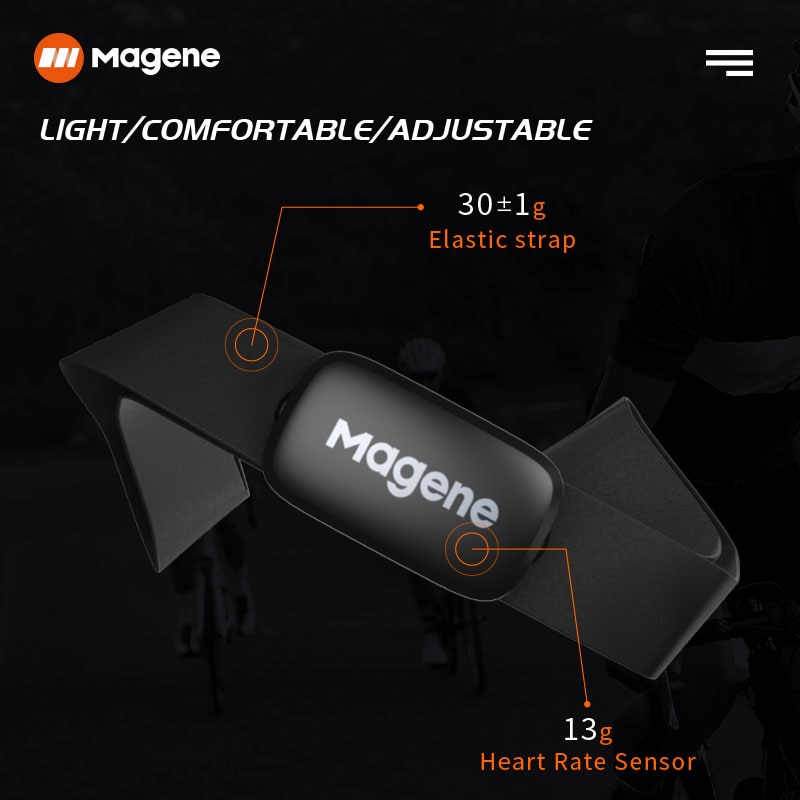 Magene Mover H64 Heart Rate Sensor Dual Mode ANT B... – Grandado
